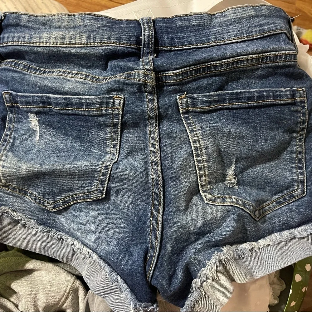Celebrity Pink | Shorts | Celebrity Pink Distressed Blue Jean Shorts ...
